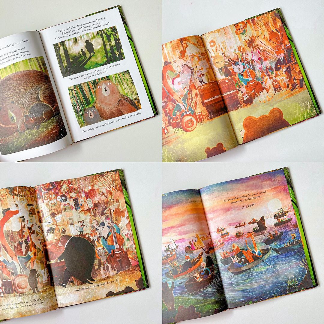 繪本分享－The Bear, the Piano, and Little Bear’s Concert - Caves Sharing 敦煌 ...
